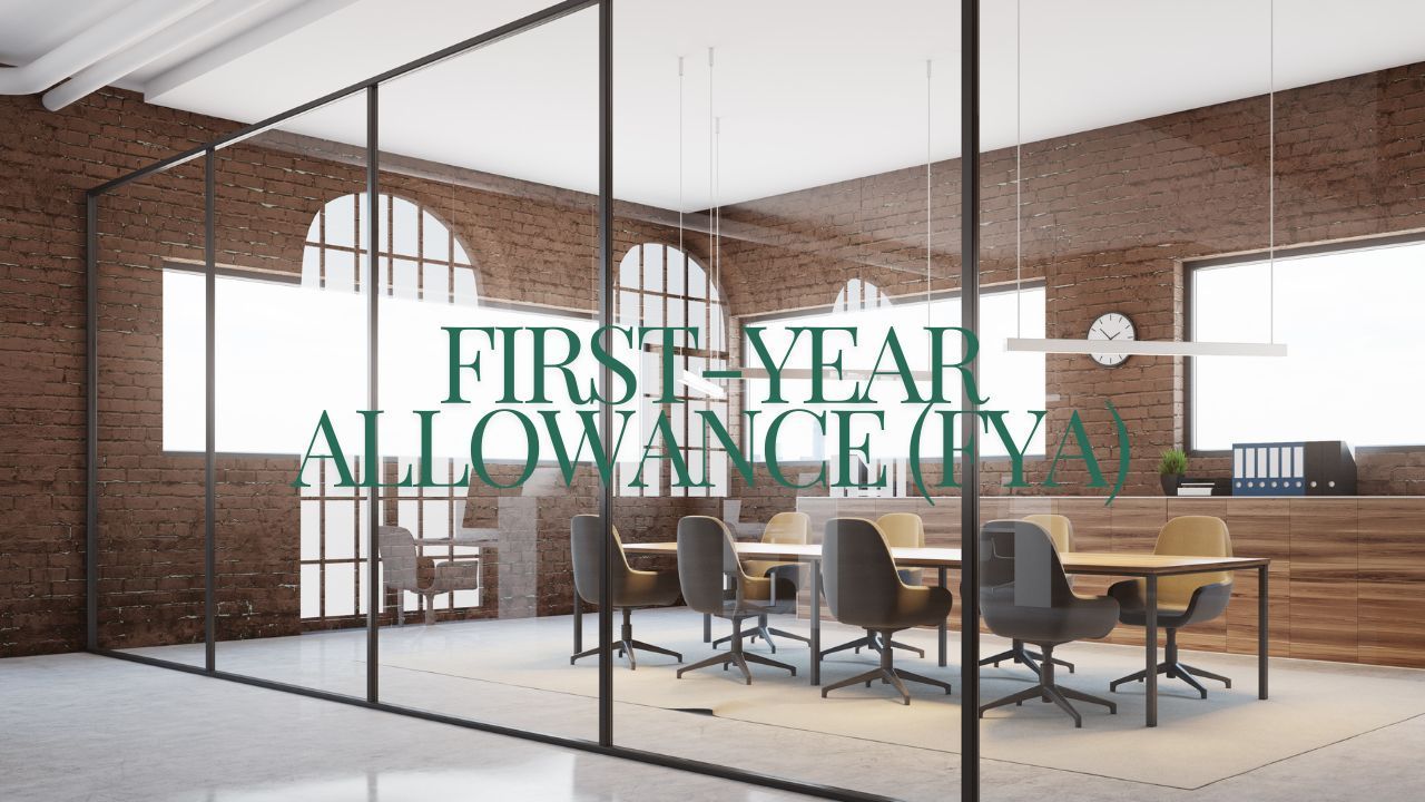 Claiming Full Expensing or 50% First-Year Allowance (FYA)