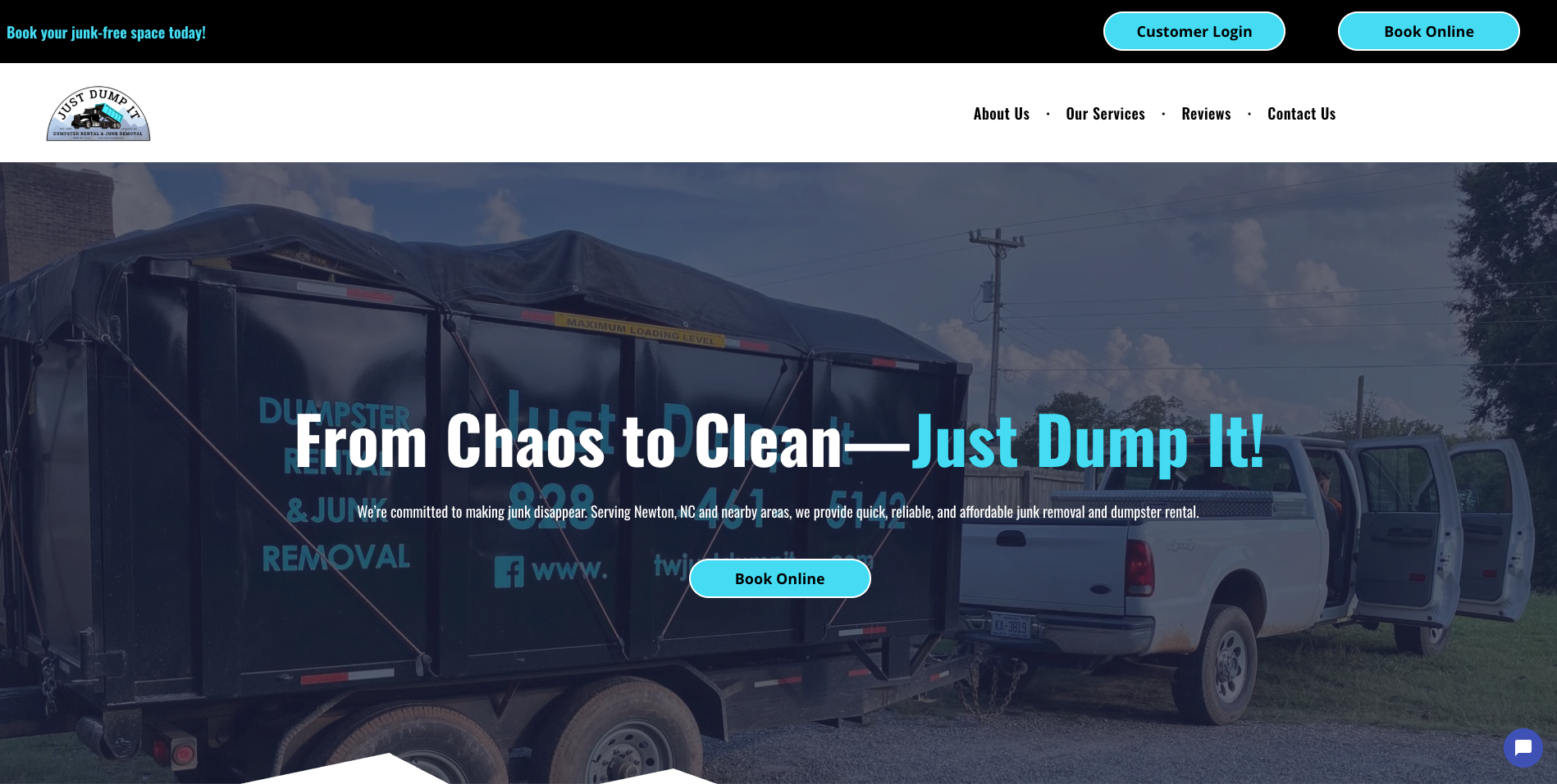 Junk Removal & Dumpster Rentals | Newton, NC | Just Dump It