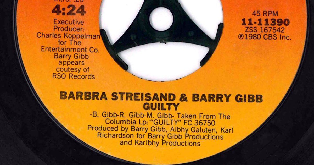 Barbra Archives | Singles | Guilty with Barry Gibb