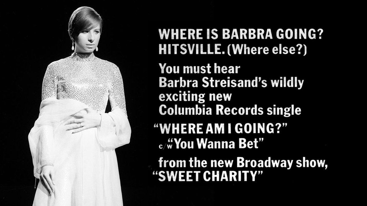 Barbra Archives | Singles | Where Am I Going? and You Wanna Bet