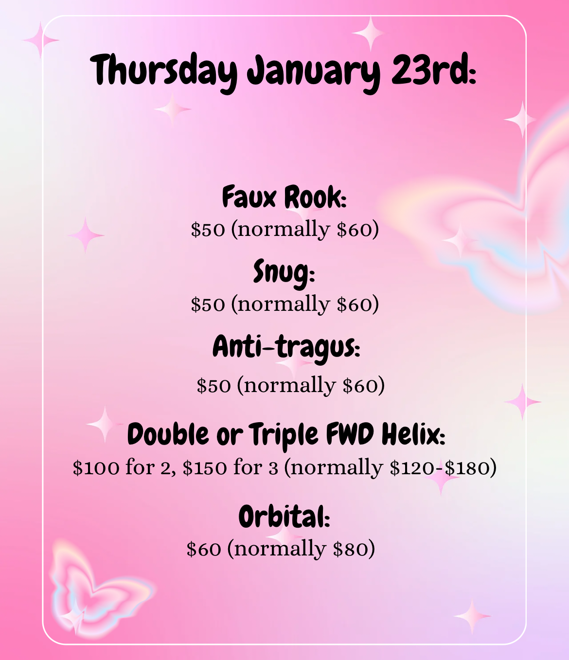 Body Piercing | Savannah, GA | Resurrection Ink