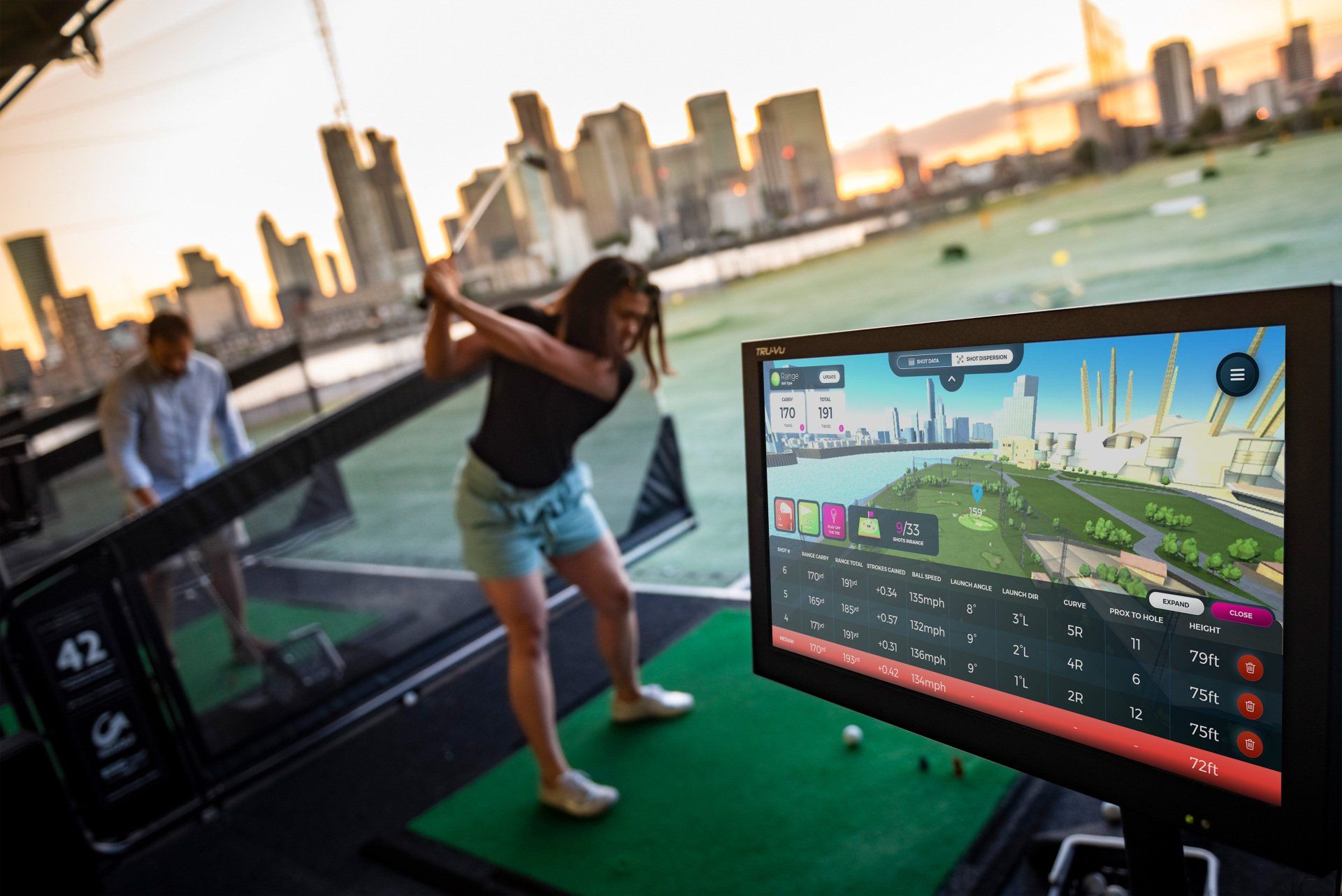 Driving range | Laganview Golf Centre