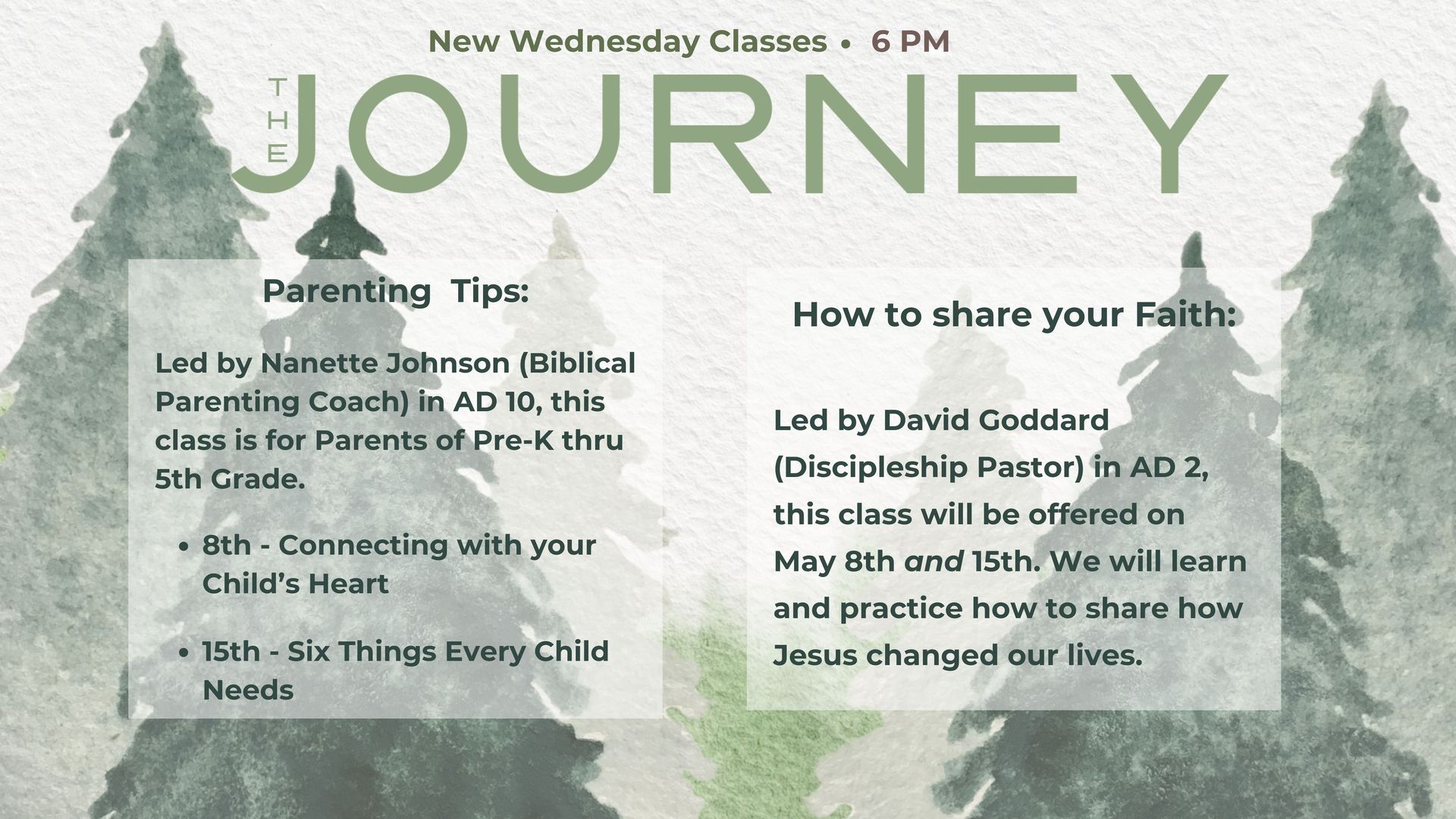 Upcoming Events | First Baptist Church Temple