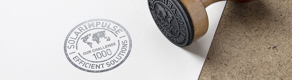Our Solar Impulse Efficient Solution Label