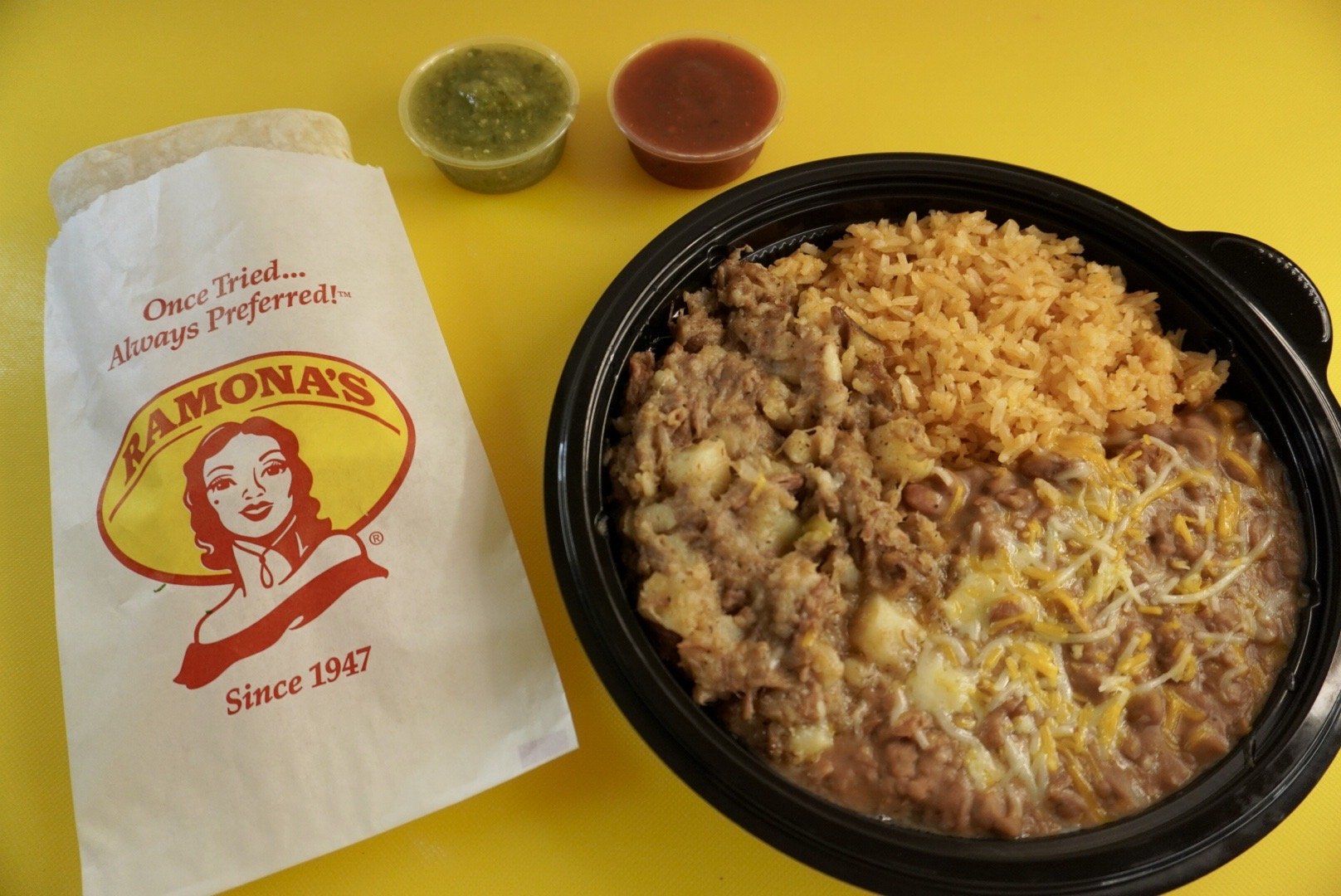 Menu Items | Ramona's Mexican Food