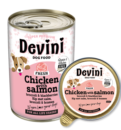 Devini Graanvrije natvoeding voor uw Hond & Kat