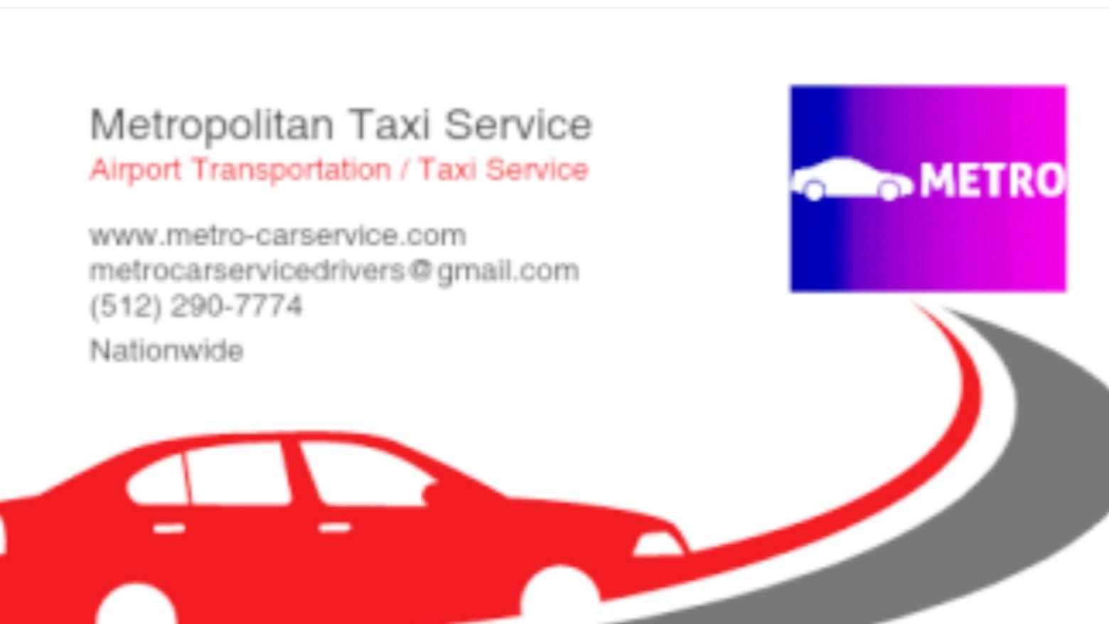 Metropolitan Taxi Service | Airport Transportation | Austin Texas