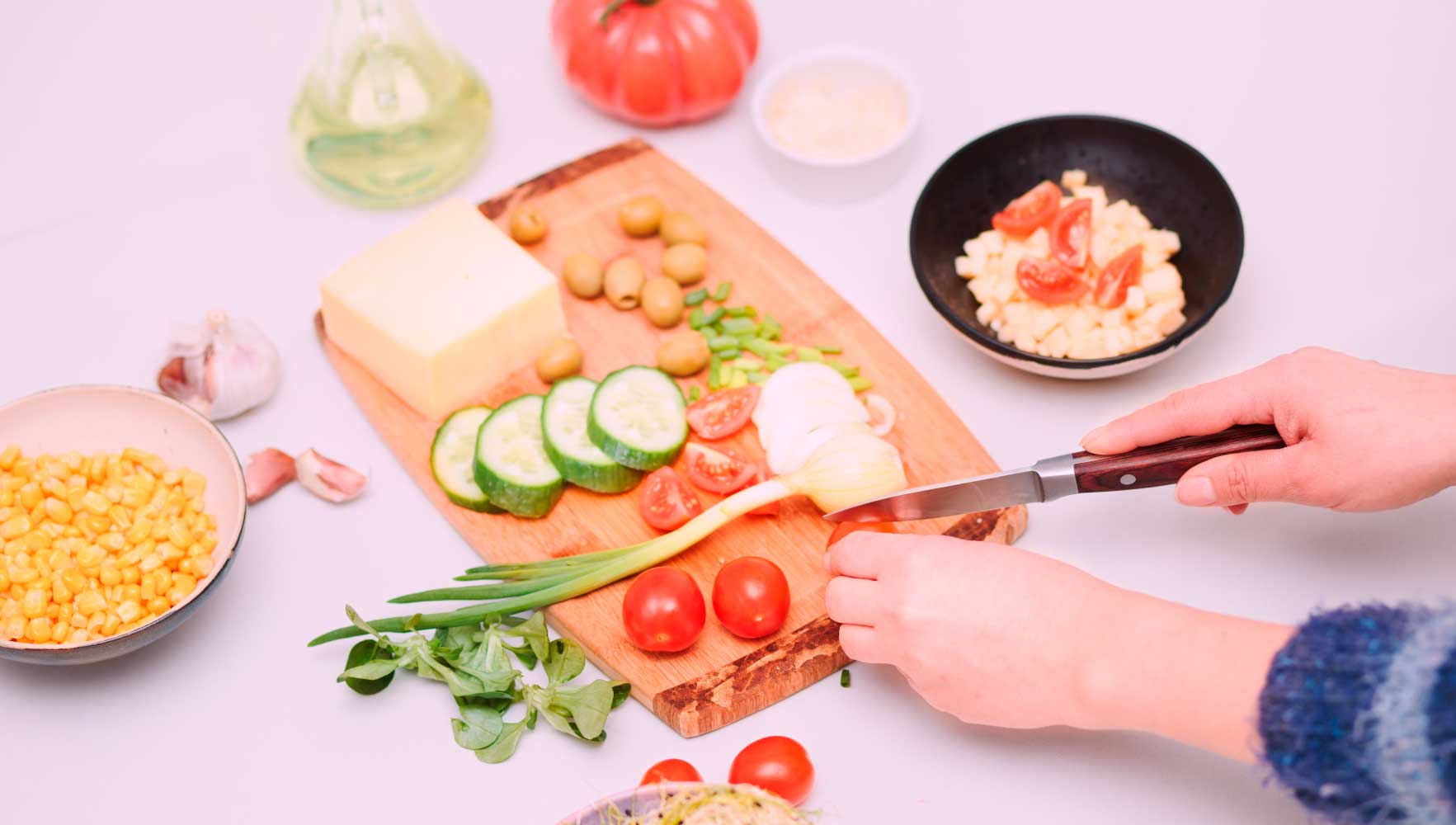 É preciso se alimentar corretamente. Por onde começar?