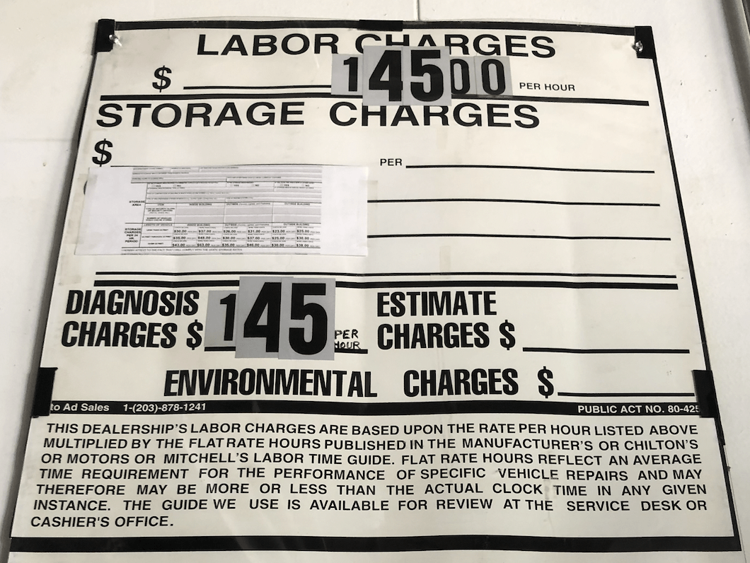 CT Auto Repair Pricing | Our Rates Here At Century Auto Service