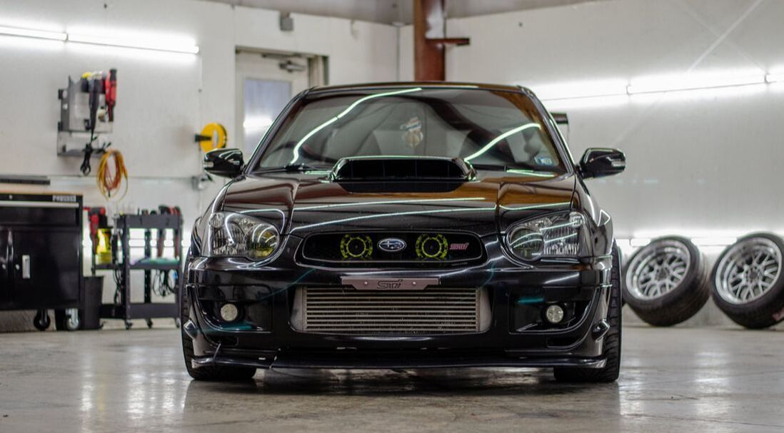 2005 Subaru STI Paint Correction and Coating