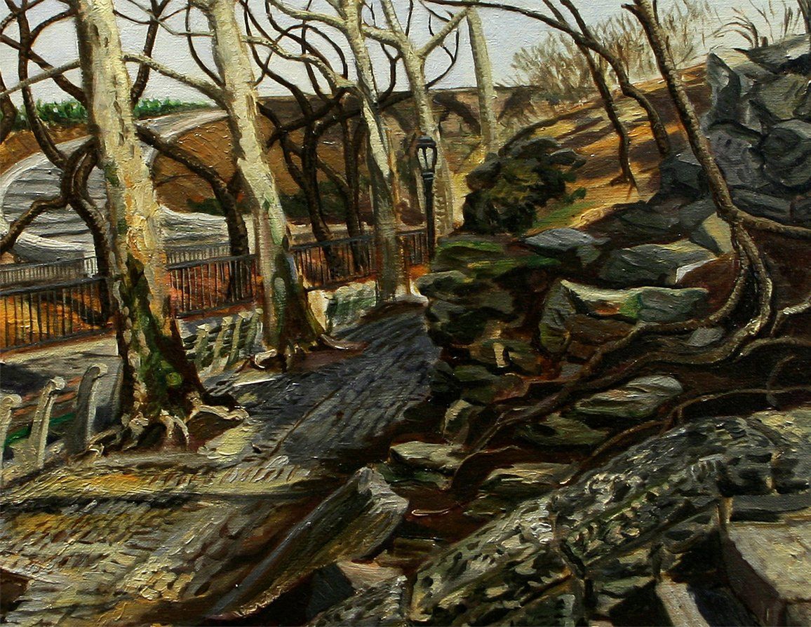 JOHN VARRIANO, AMERICAN ARTIST: WINTER PARK