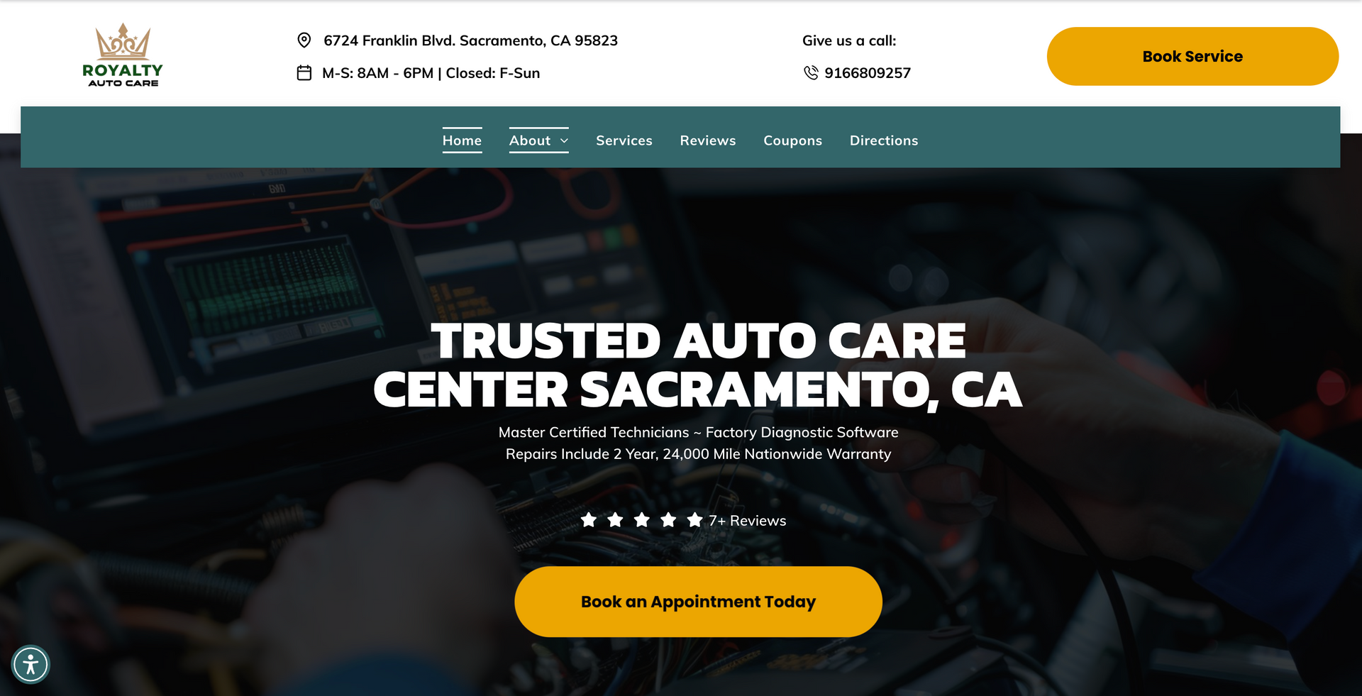 Auto Repair in Sacramento, CA | Royalty Auto Care