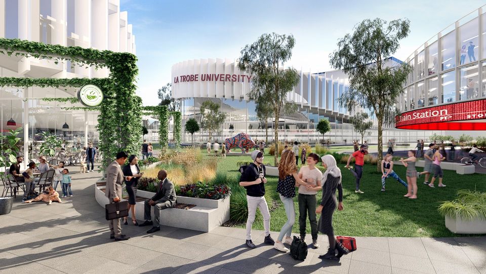 La Trobe building the University City of the Future
