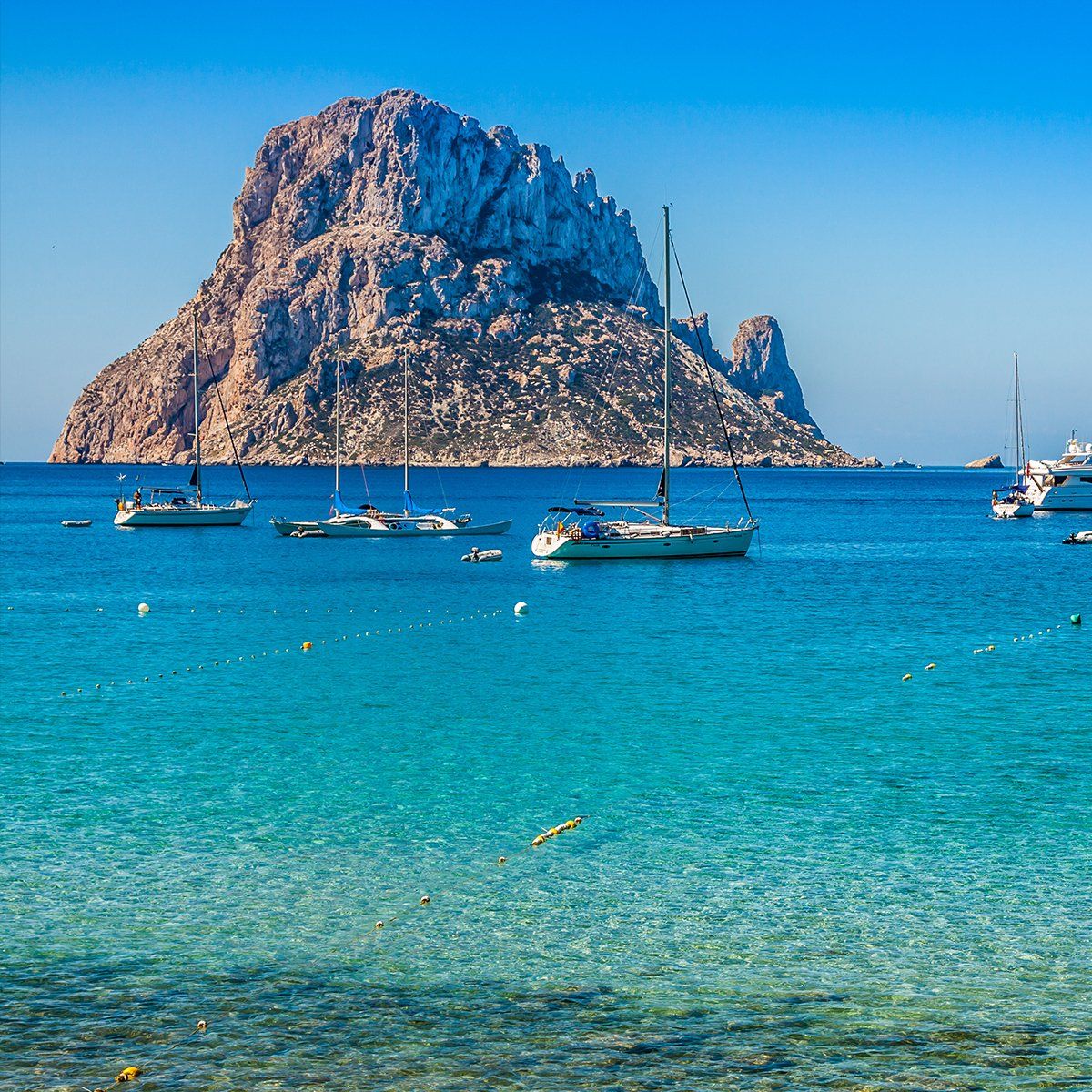 Why should a superyacht choose Ibiza as a destination?