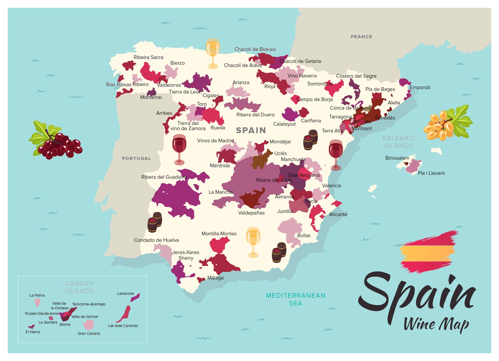 Learn how to pair your food with the best Spanish wine