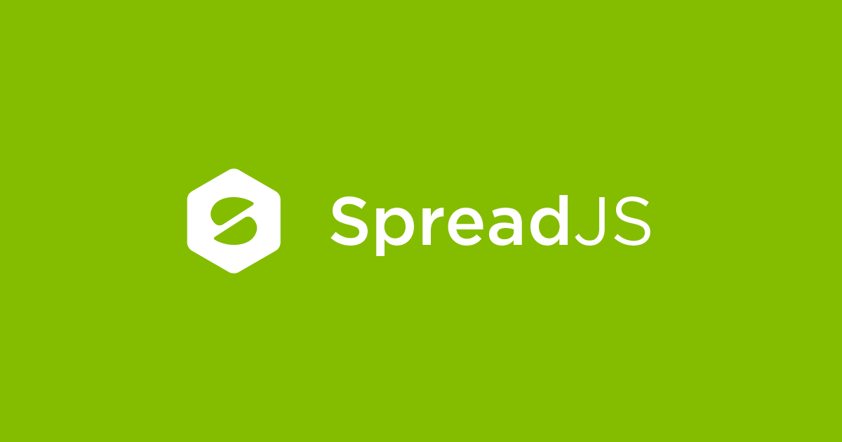 SpreadJS | JavaScript Excel 컨트롤