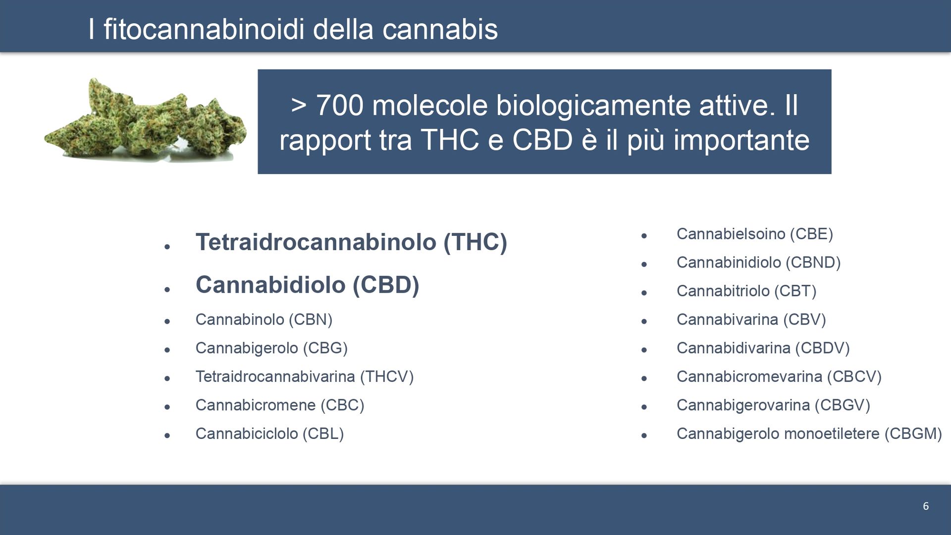 CANNABINOIDI, INFORMAZIONE GENERALE