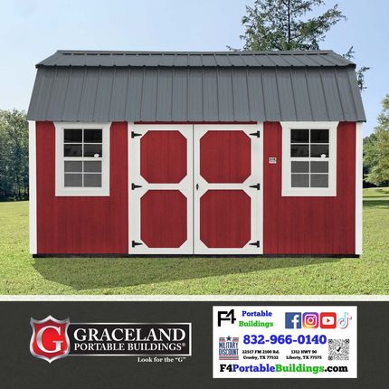 Graceland Portable Buildings Storage Shed Portable Garden Sheds