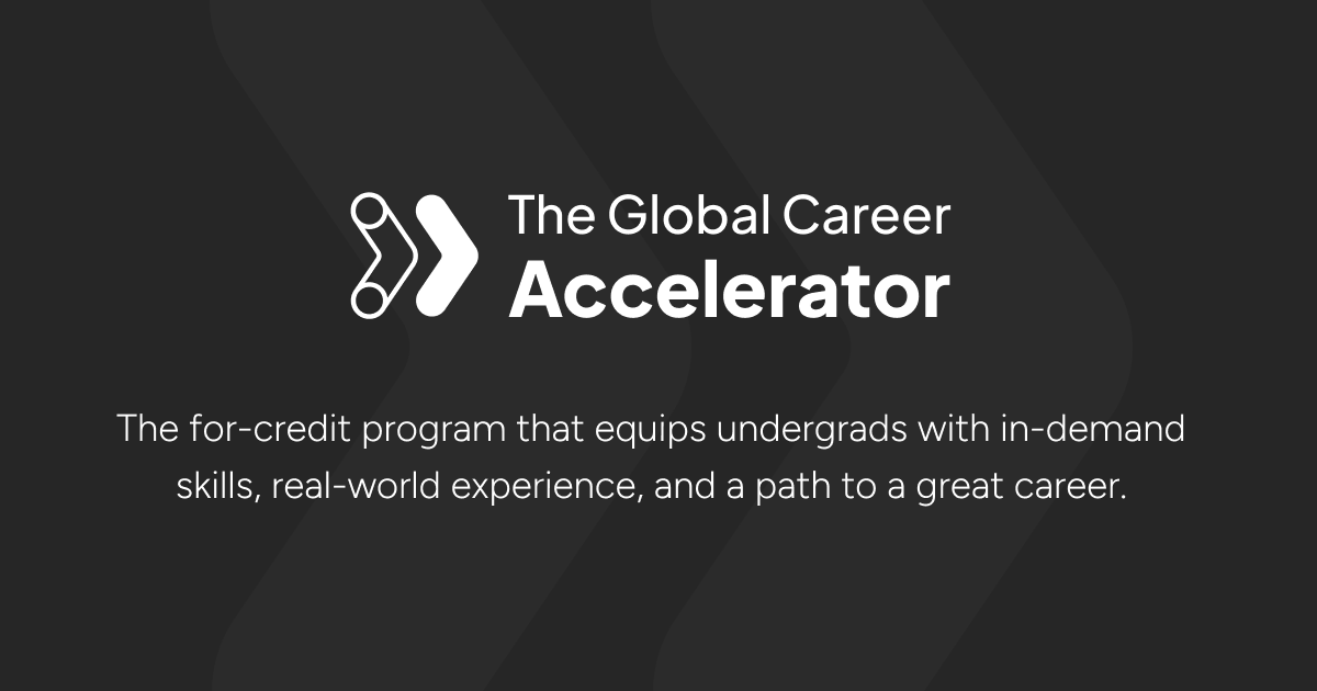 The Syracuse Global Career Accelerator