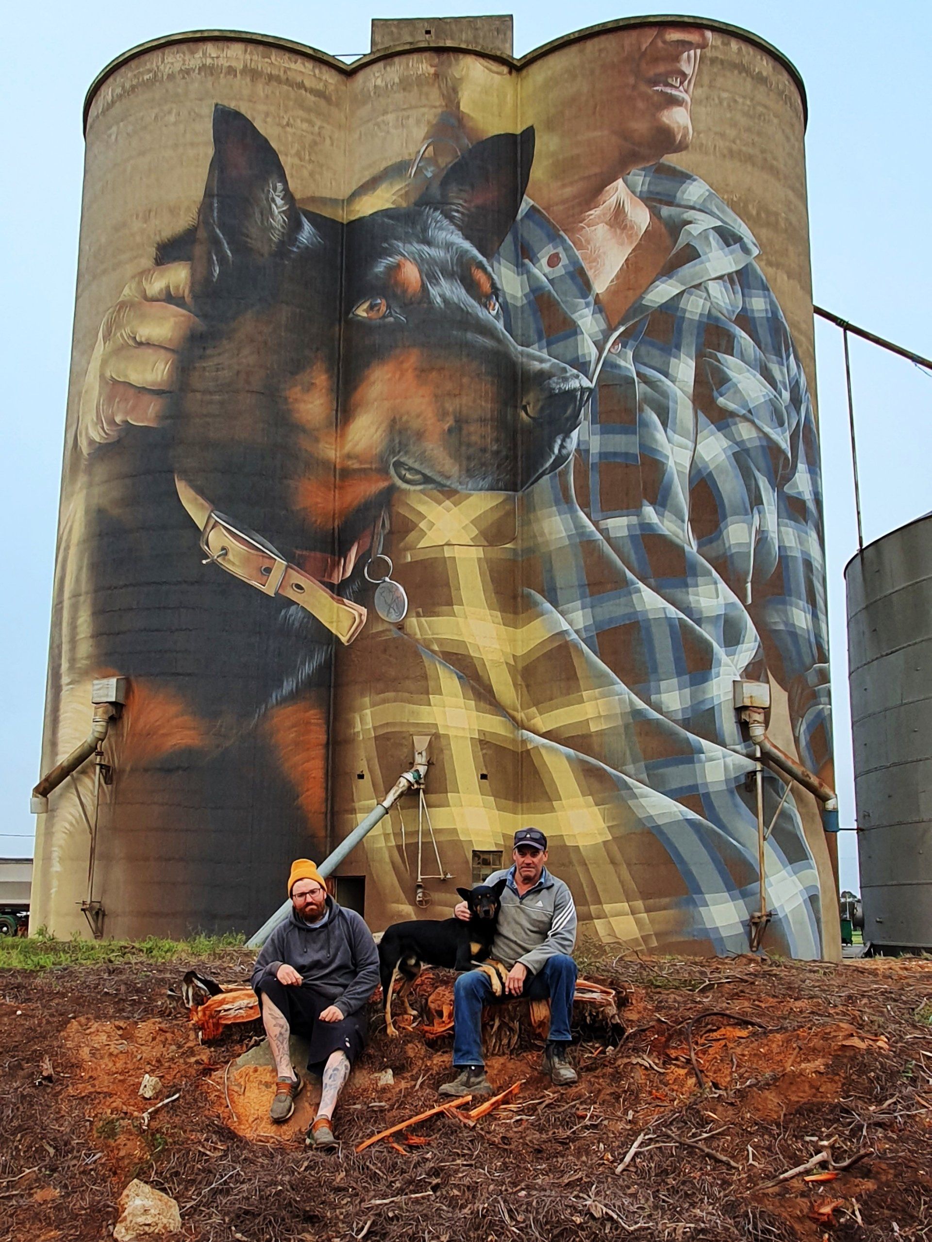 Nullawil Silo Art