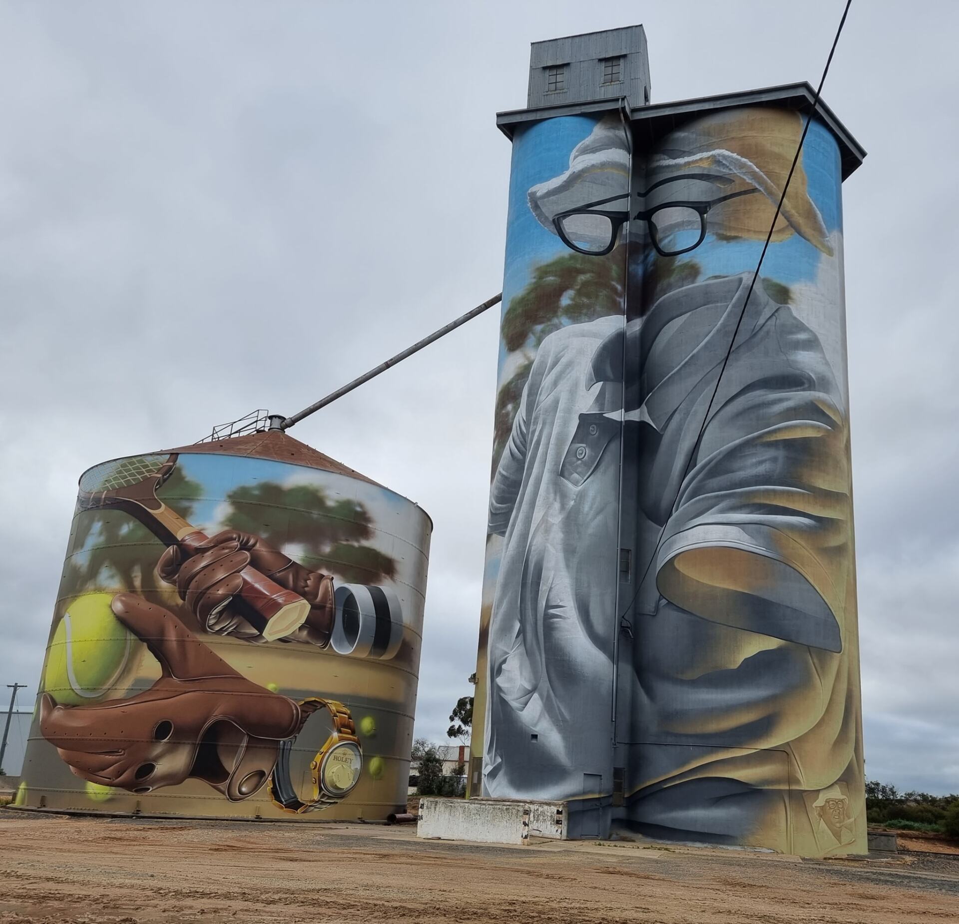 Arkona Silo Art