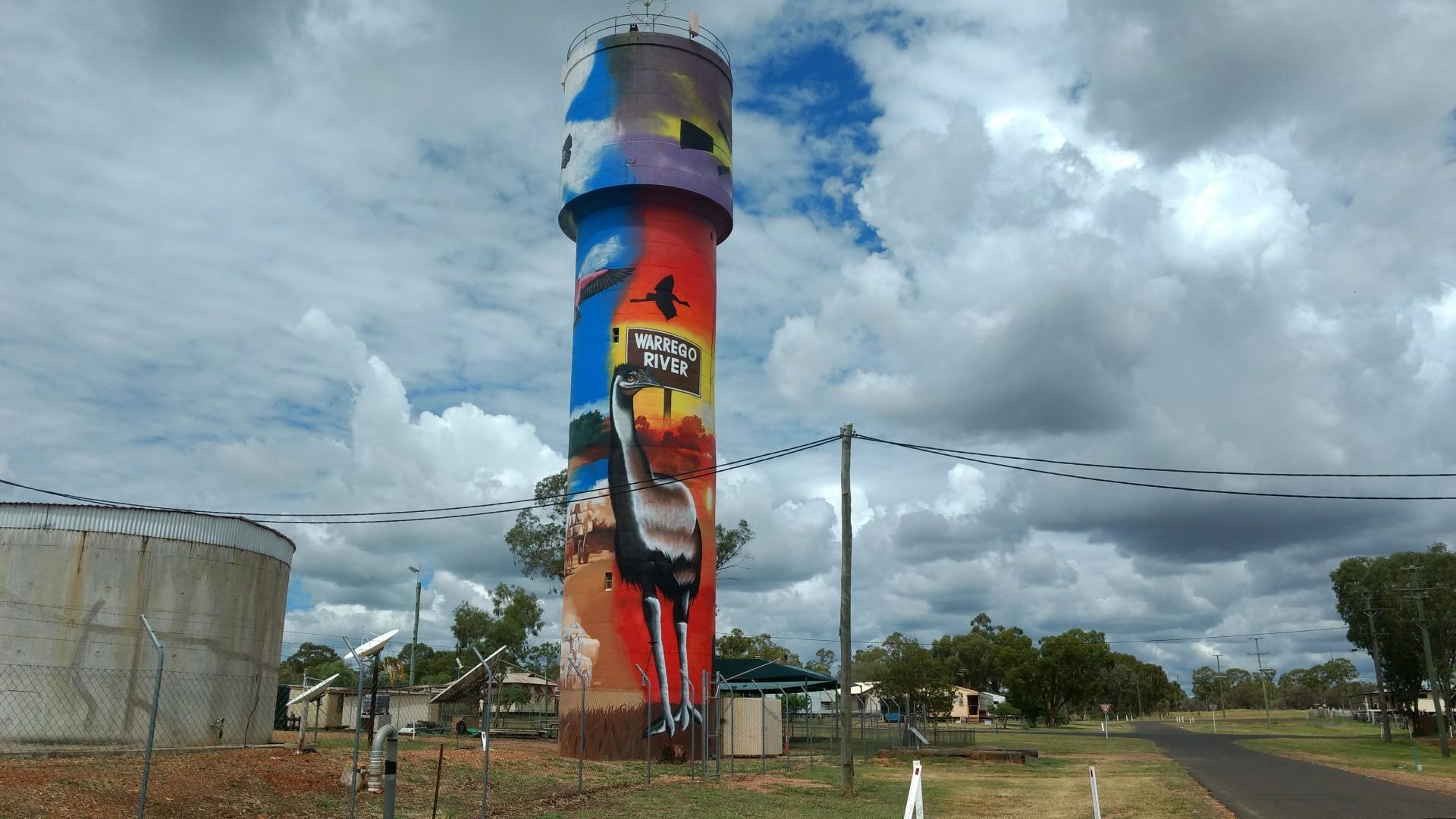 Augathella Water Tower Art