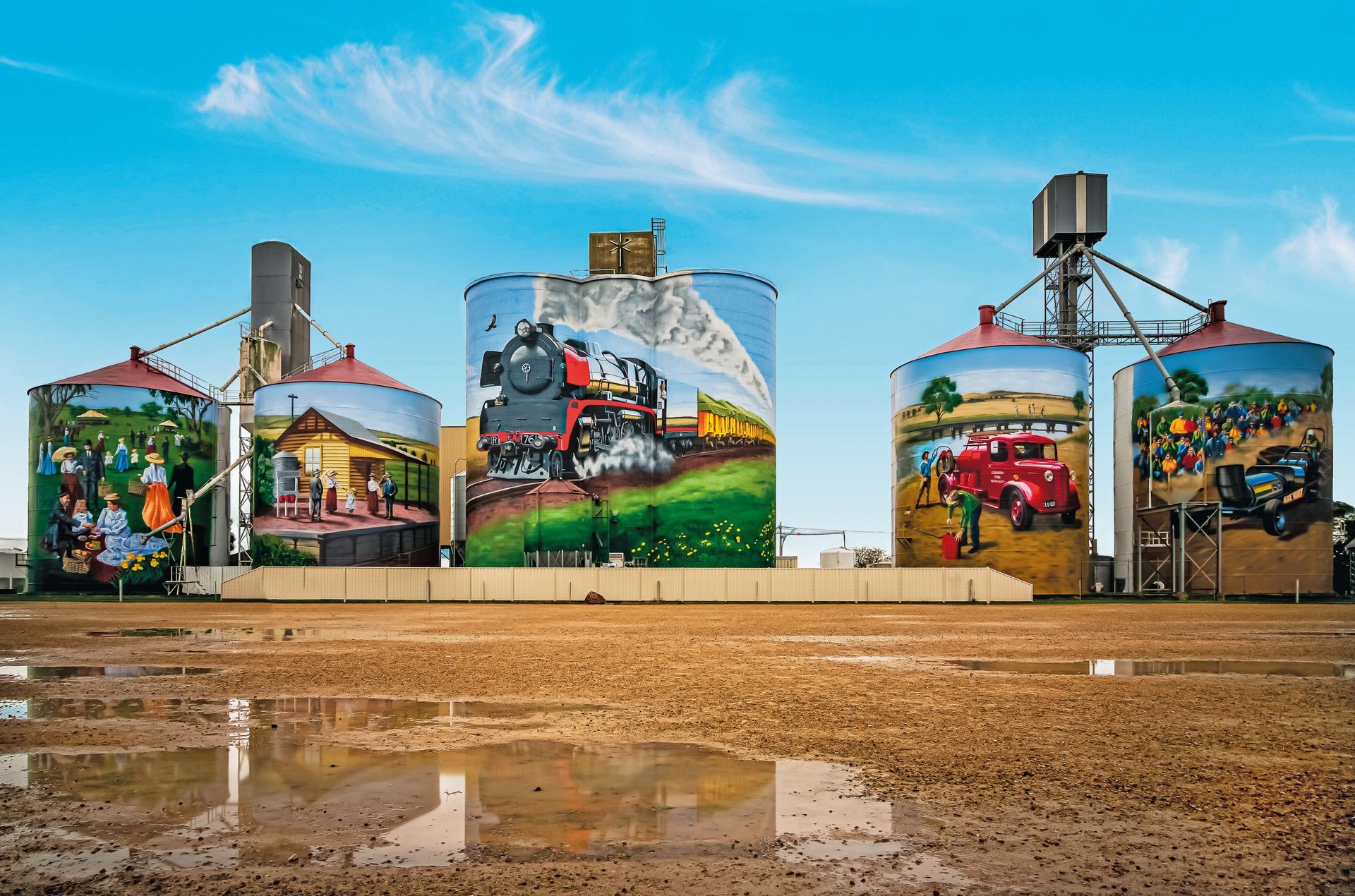 Colbinabbin Silo Art