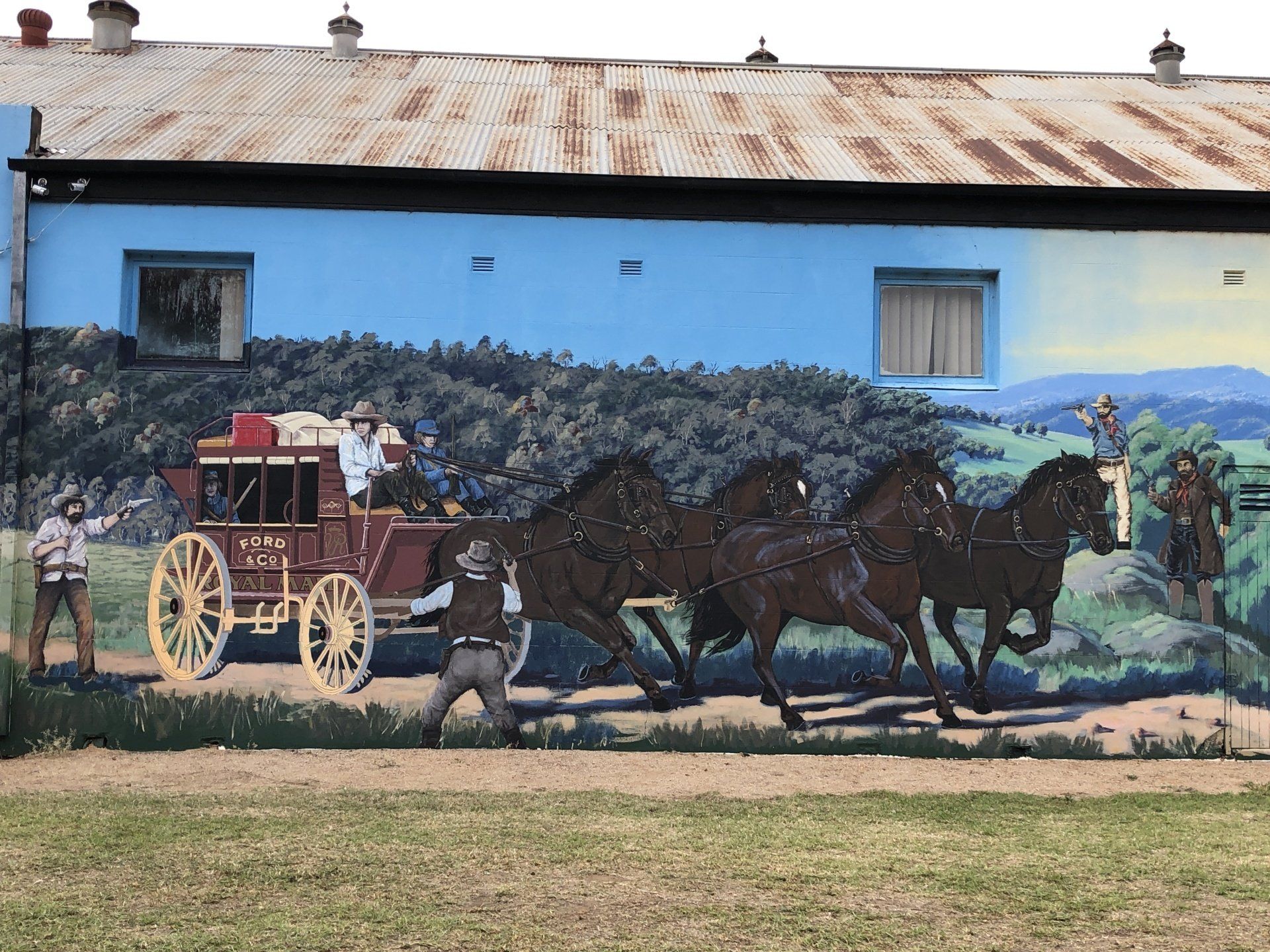 Eugowra Street Art Town