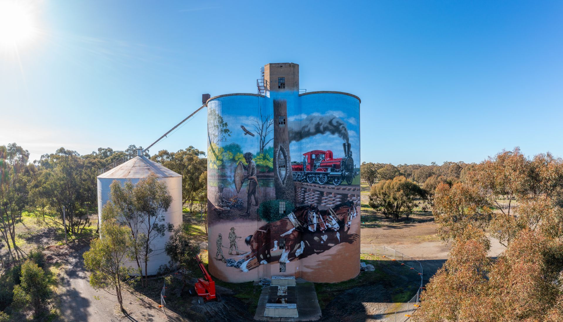 Katamatite Silo Art