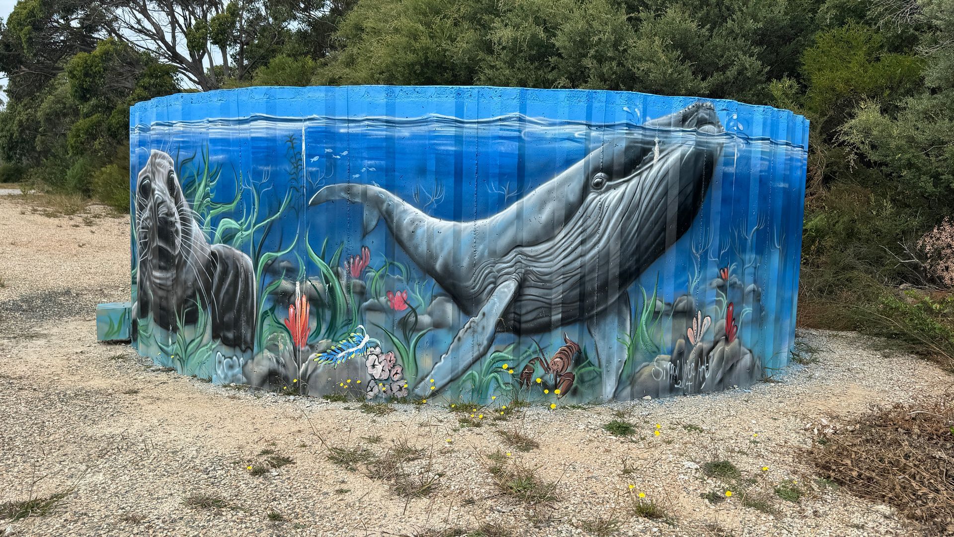 Marlo Water Tank Art