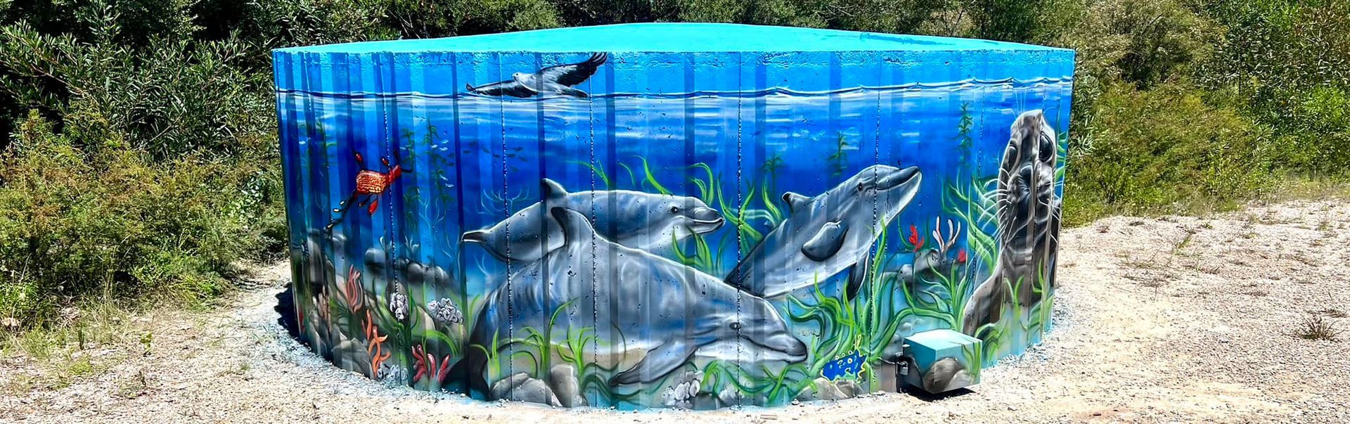 Marlo Water Tank Art