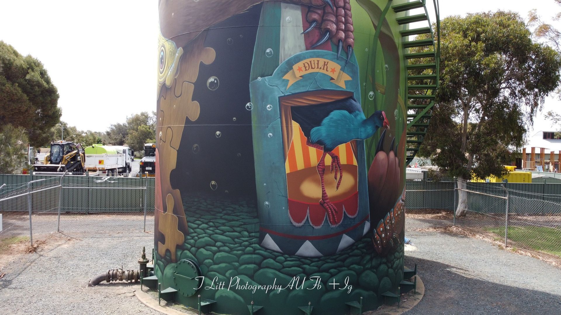 Mathoura, Water Tower Art