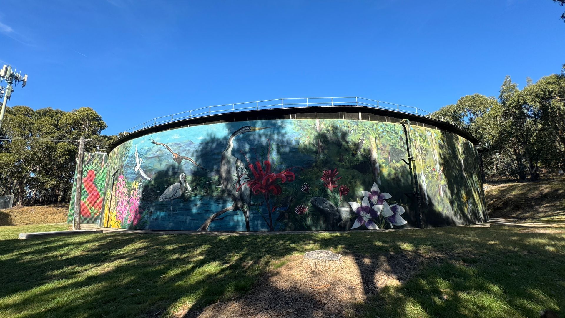 Narrabundah Water Tank Art