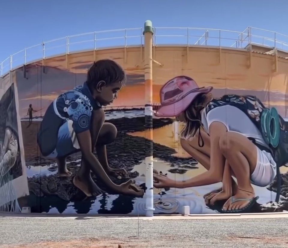 Onslow Water Tank Art