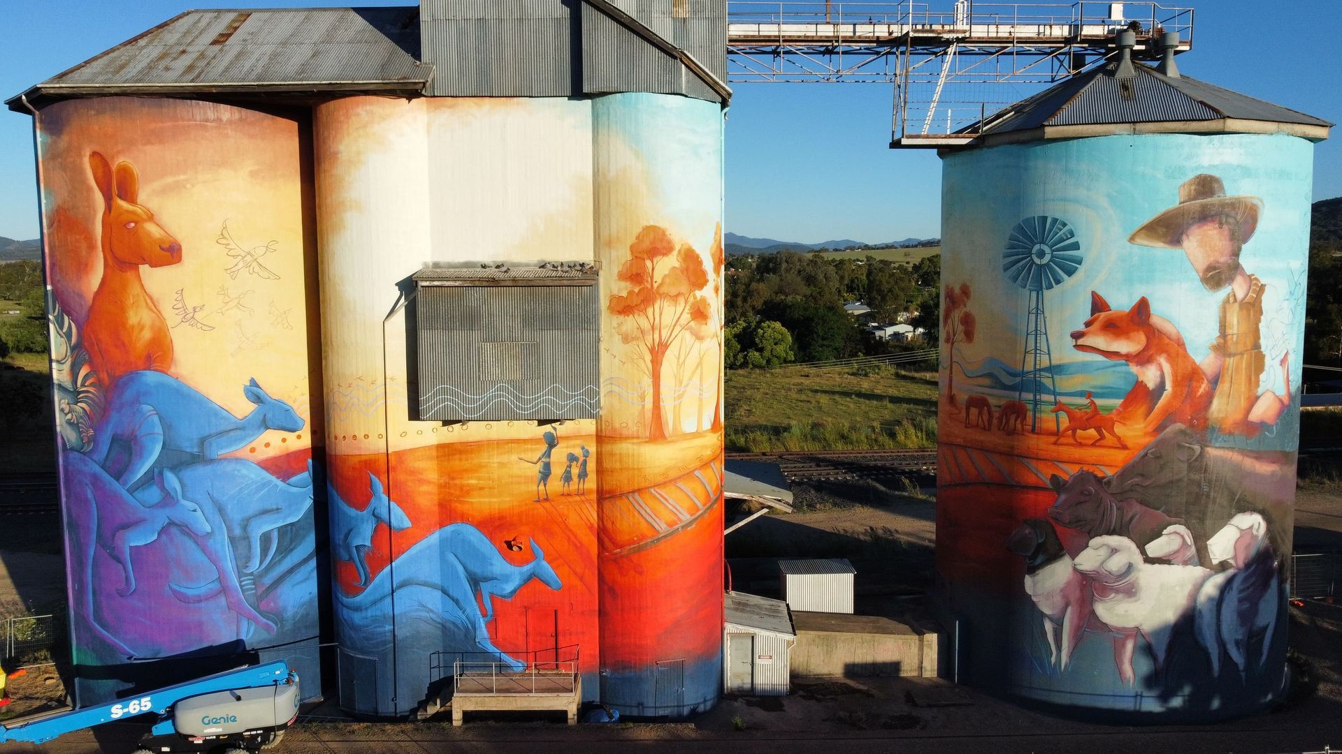 Quirindi Silo Art