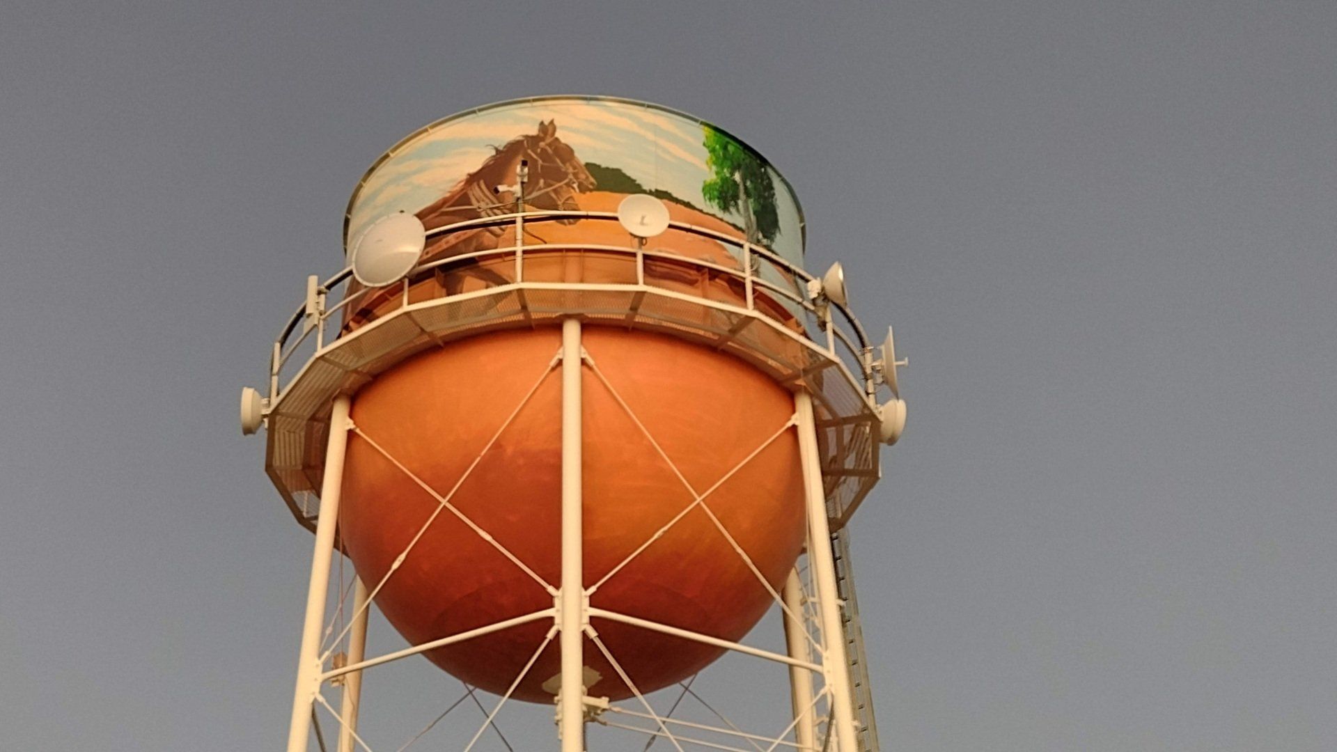 Richmond Water Tank Art