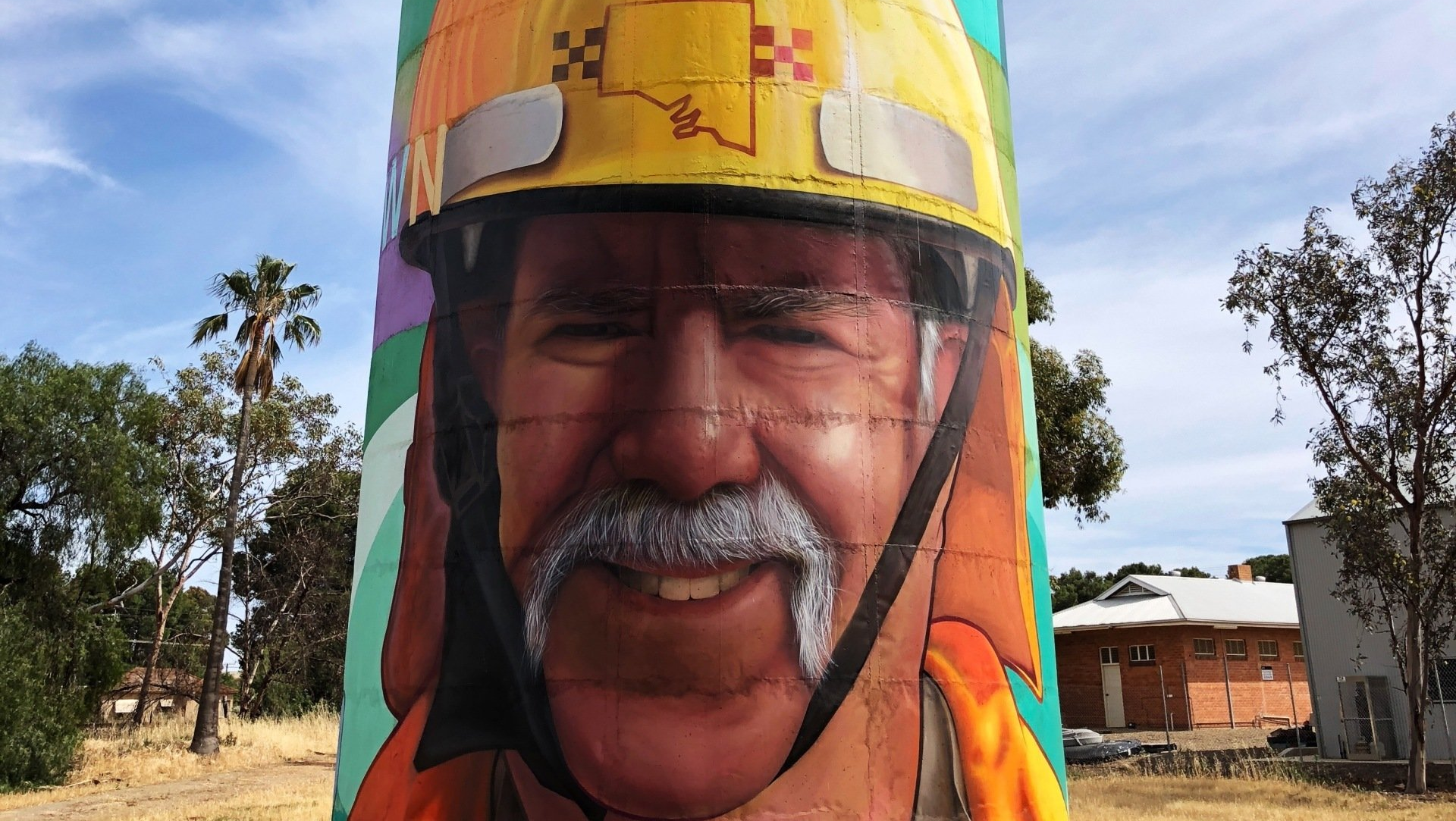 Snowtown Water Tower Art