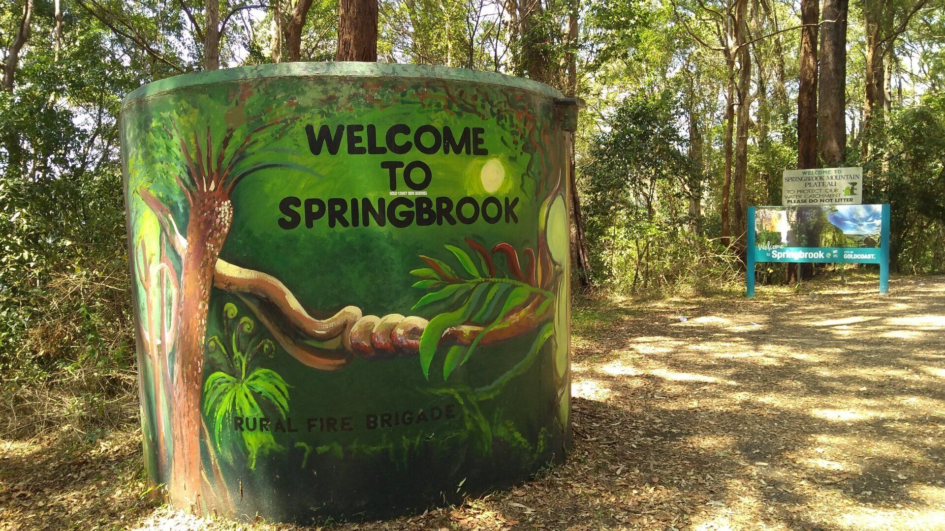 Spring Brook Water Tank Art