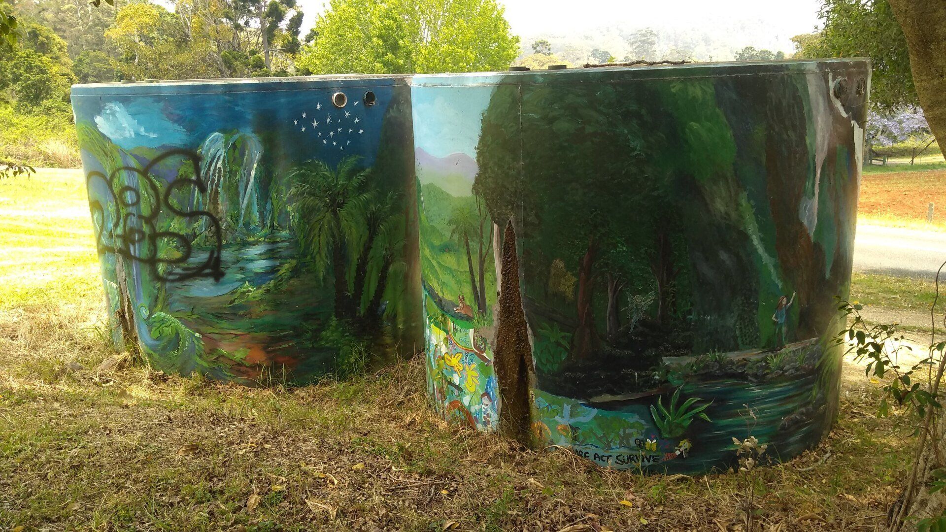 Spring Brook Water Tank Art