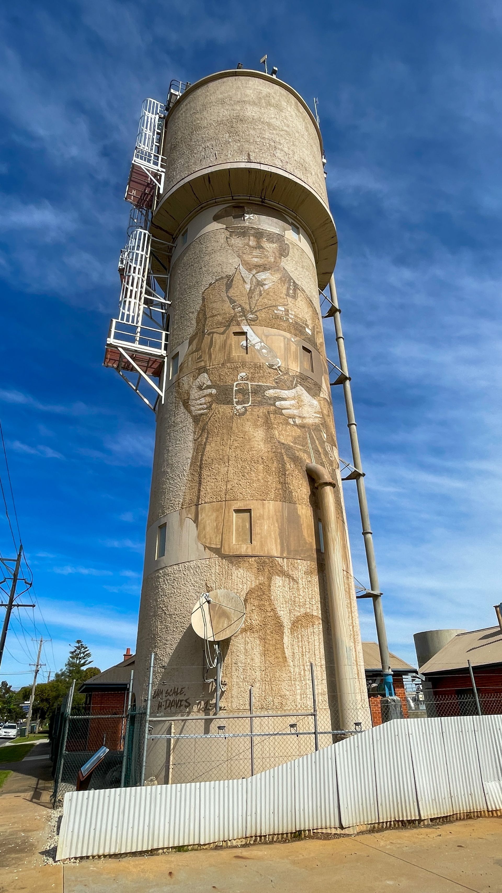 Tatura Water Tower Art