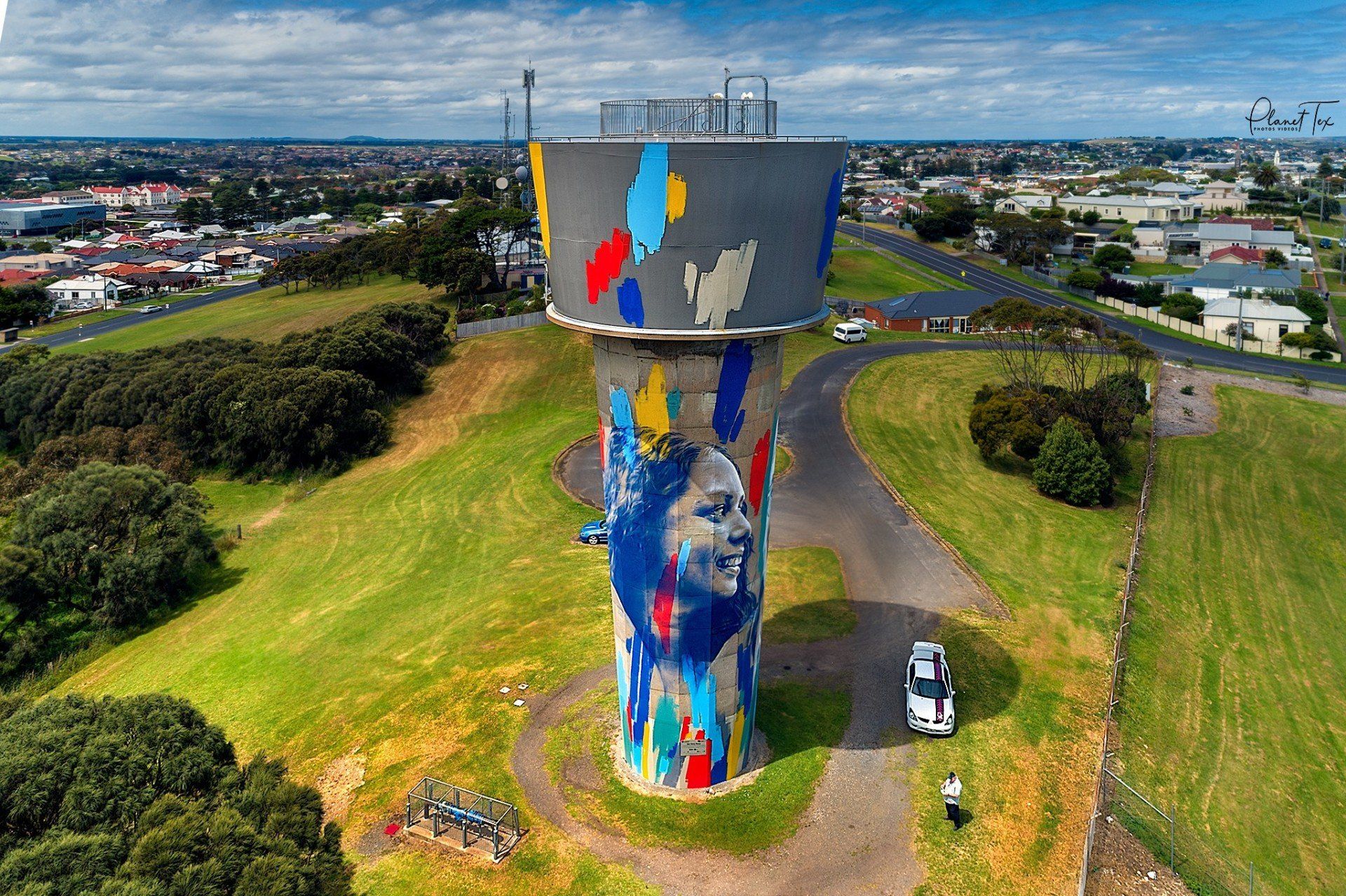 Warrambool Water Tower Art
