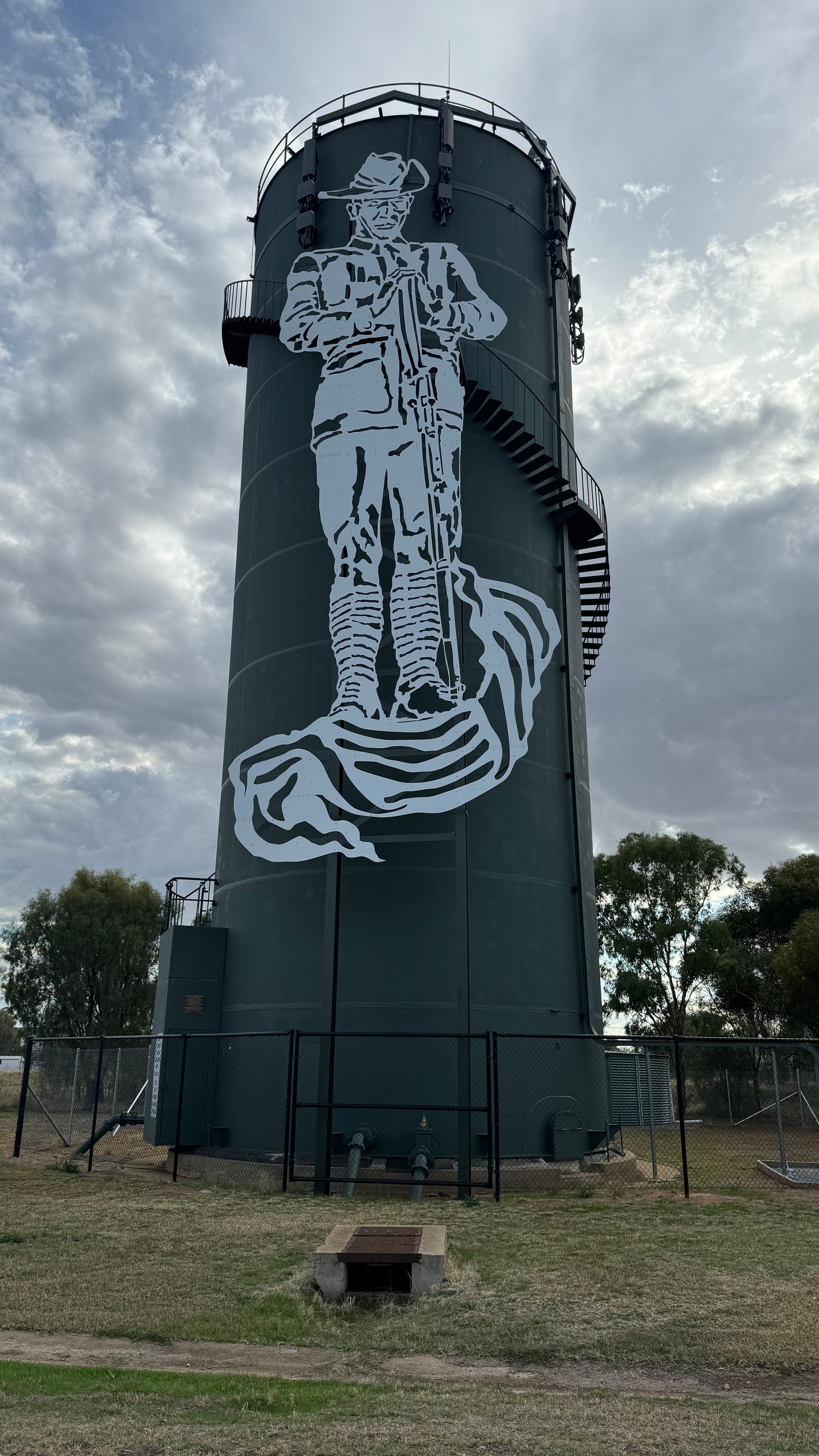 Whitton Water Tower Art