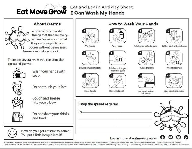 Germs Worksheets Free Printable Germs And Hygiene Word Strips