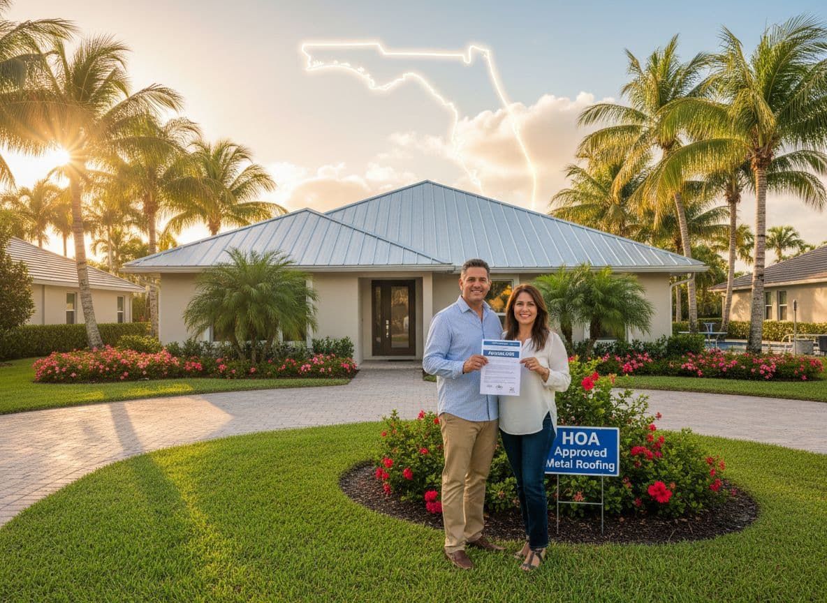 Metal Roofing & Florida’s HB 293: What HOA Homeowners Need to Know