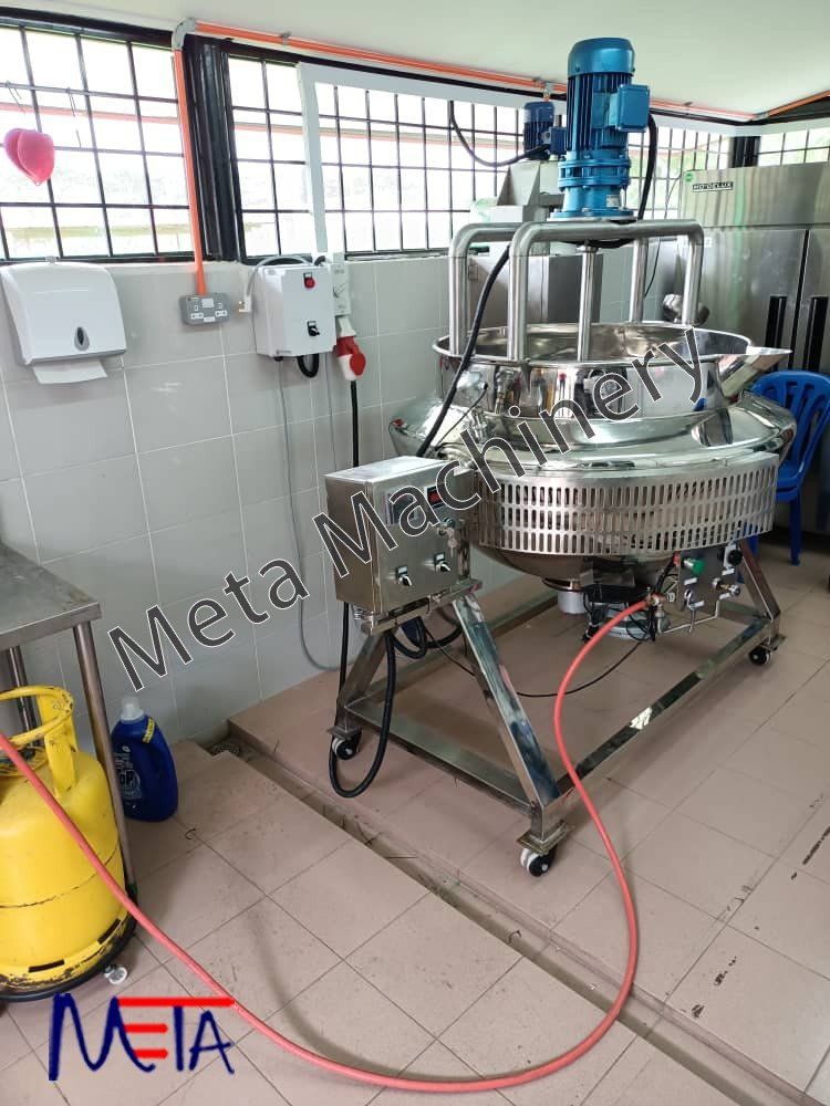 LPG Gas Sauce Cooking Machine Malaysia - Meta Machinery Sdn. Bhd.