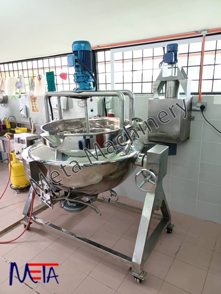 LPG Gas Sauce Cooking Machine Malaysia - Meta Machinery Sdn. Bhd.