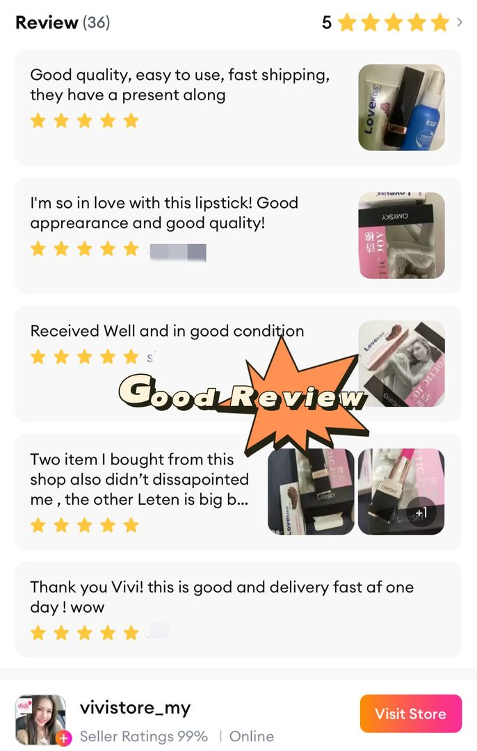 Vivi Store OMYSKY Lipstick Bullet Vibrator Malaysia