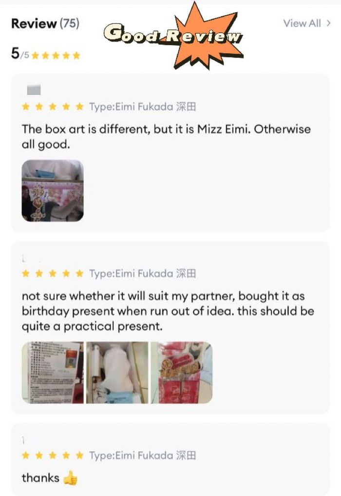 Vivi Store Eimi Arina Man Cup Sex Toy Malaysia