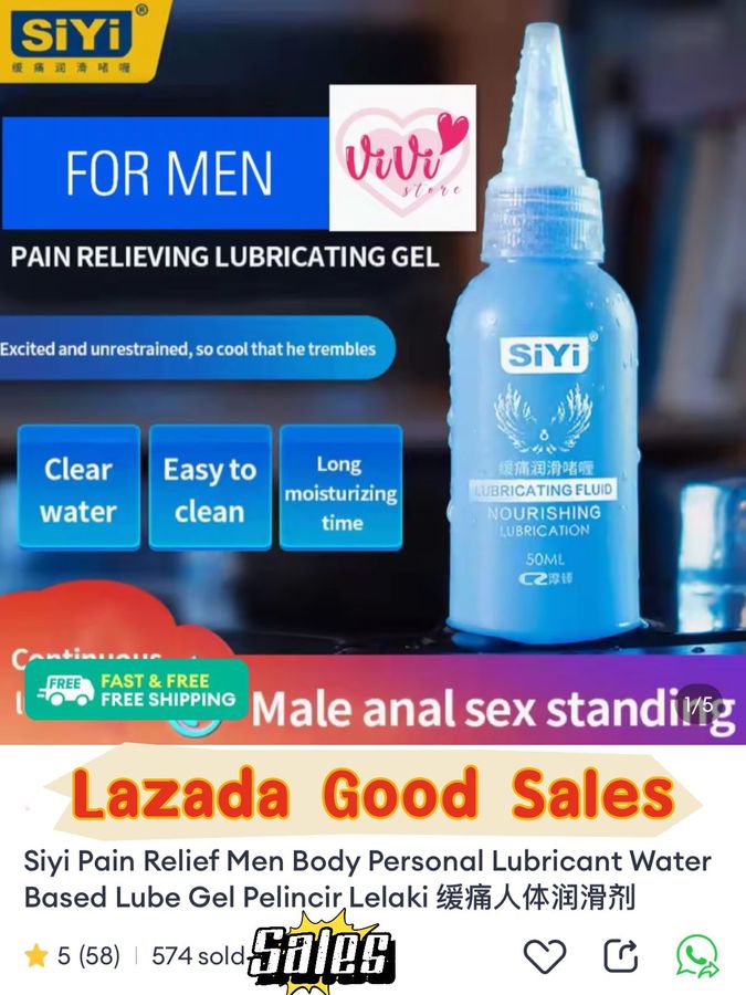 Vivi Store Siyi Pain Relief Body Gel Lubricant Malaysia