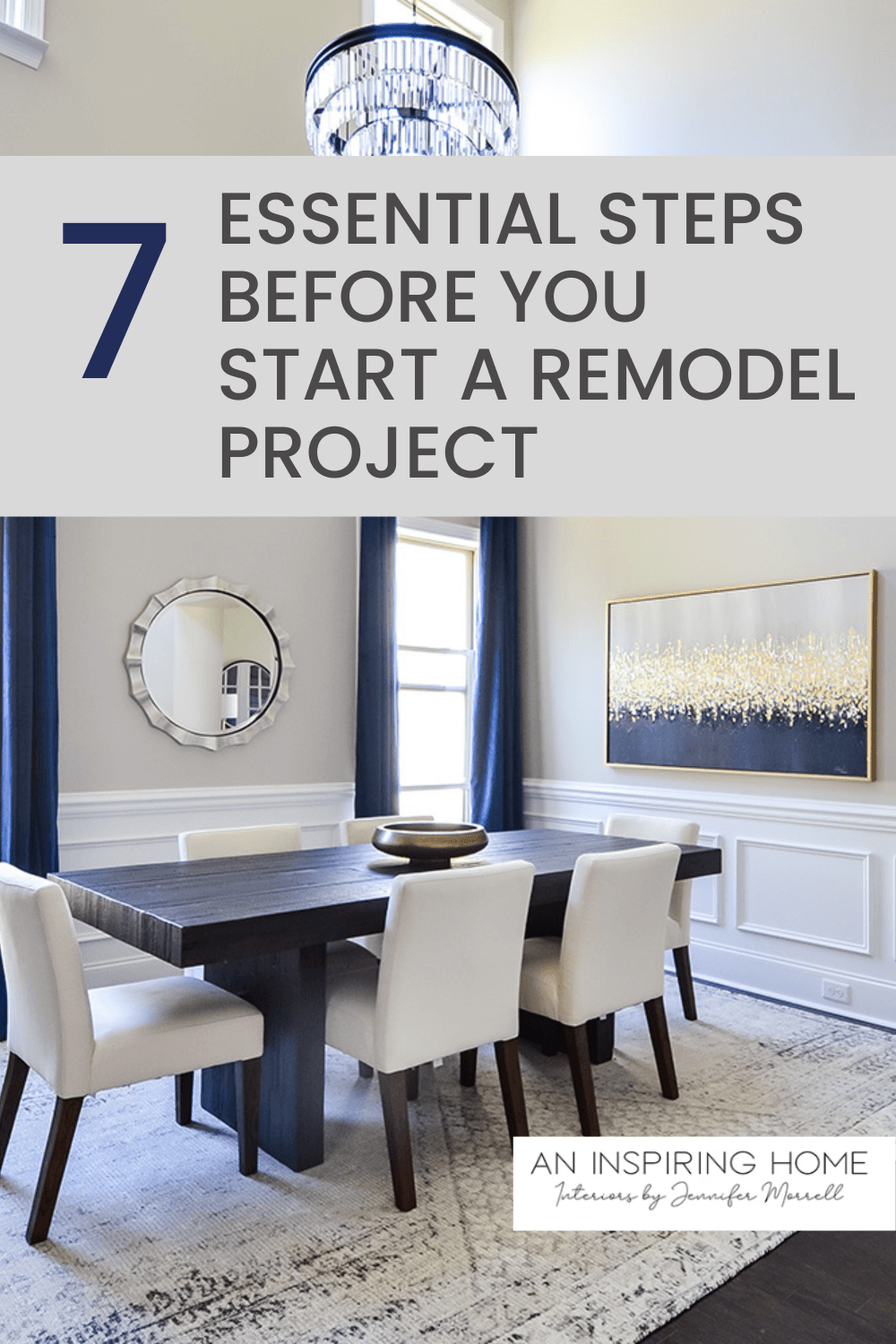 7 Essential Steps Before You Start a Remodel Project